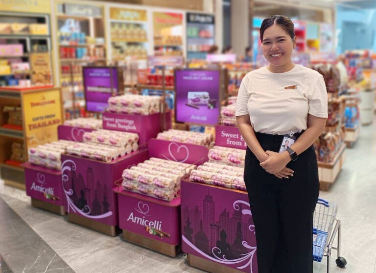 Pretty in pink as Ritter Sport and King Power launch Amicelli at ...