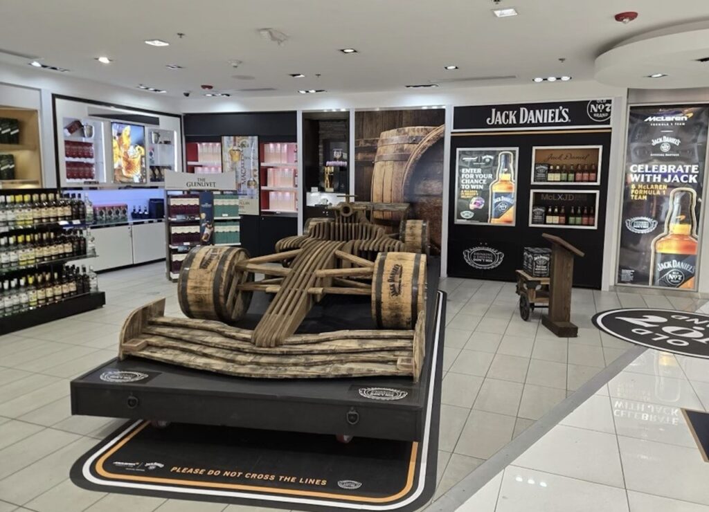 Images of the Day: Jack Daniel’s celebrates McLaren’s F1 success with ...