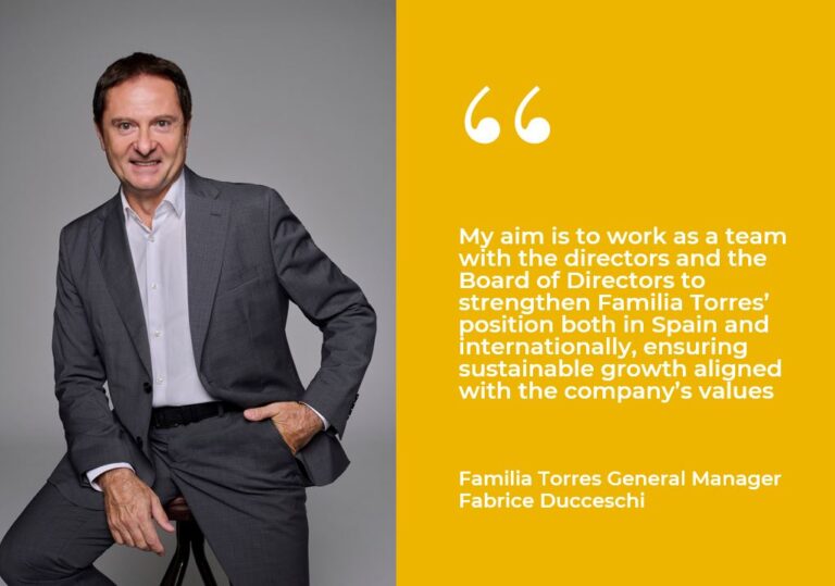 Familia Torres names Fabrice Ducceschi as General Manager to lead new ...