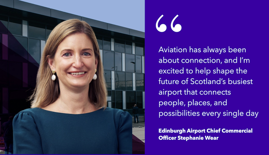 Stephanie Wear named Edinburgh Airport CCO as Gail Taylor joins Sydney ...