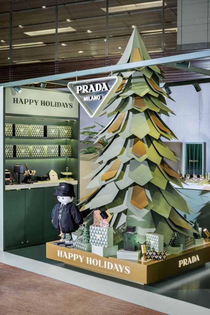 Prada Beauty arrives at Changi Airport with holiday outpost in ...